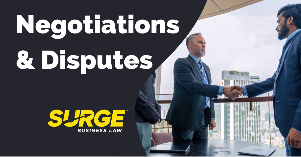 Flat Fee Negotiation Packages - Surge Business Law